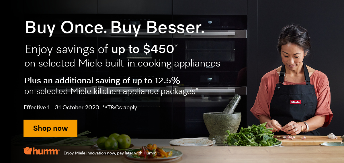 Home | Discover Smart Appliances | Miele Australia